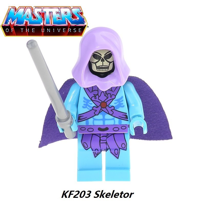 Skeletor HE-MAN Masters of the Universe Minifigure Mini Figure for Legos