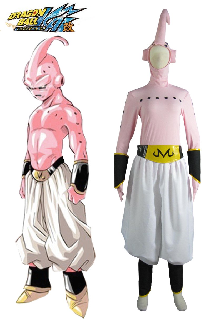 Dragon Ball Z Majin Boo the evil Boo Anime Cosplay Costume