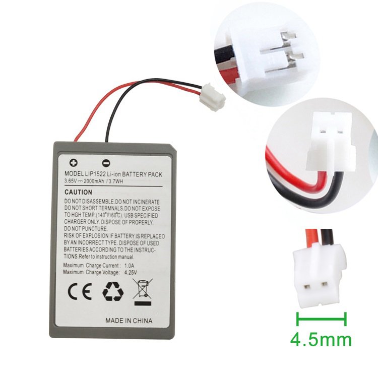 Rechargeable Battery Pack LIP1522 Replacement for Playstation 4 PS4 ...