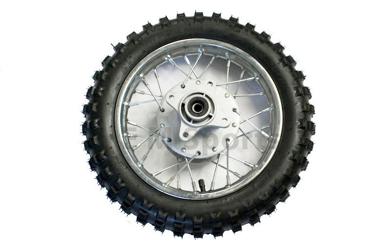 Rear Wheel Tire Rim For Monster Moto 70cc Dirt Pit Bike MM-X70 Parts