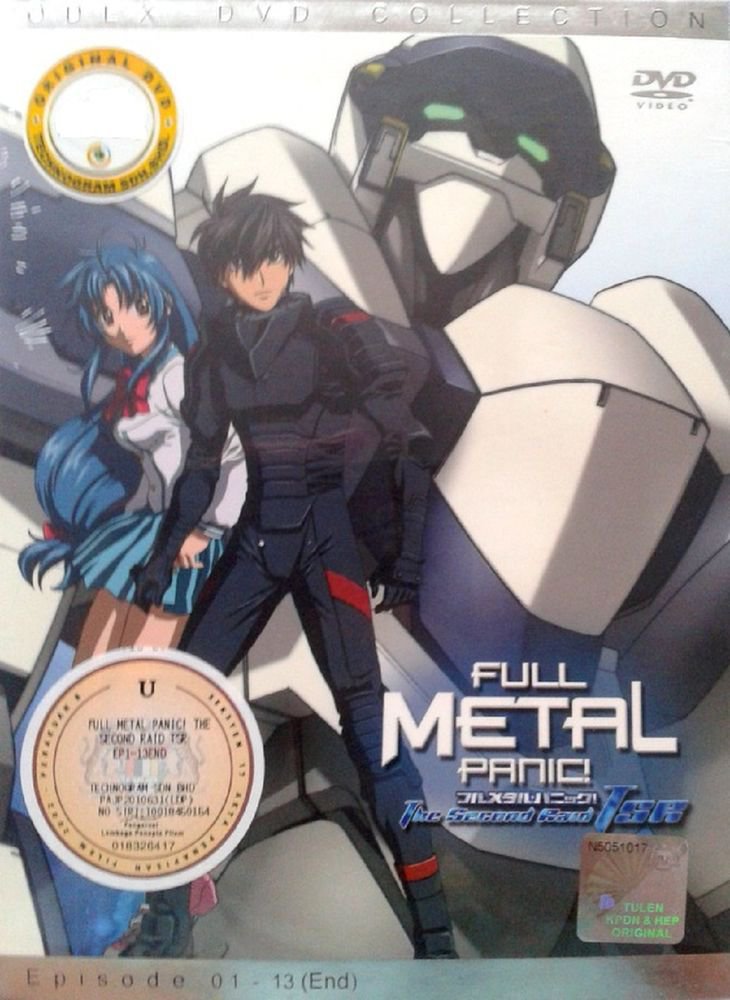Full Metal Panic Complete SEASON 2 DVD Licensed BOX SET 1-13 END NTSC ...