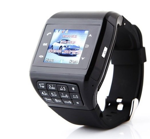 SmartPhone Wrist Hand Watch Unlock Dual Sim Card+Touch Dial Screen