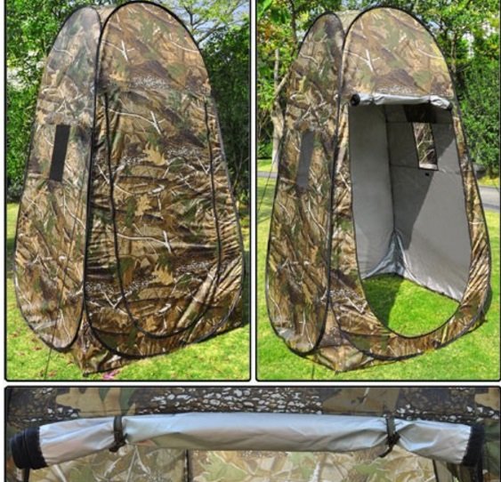 Big Camouflage Hunting Blind Ground Deer/Bird Archery Outhouse Hunting Tent