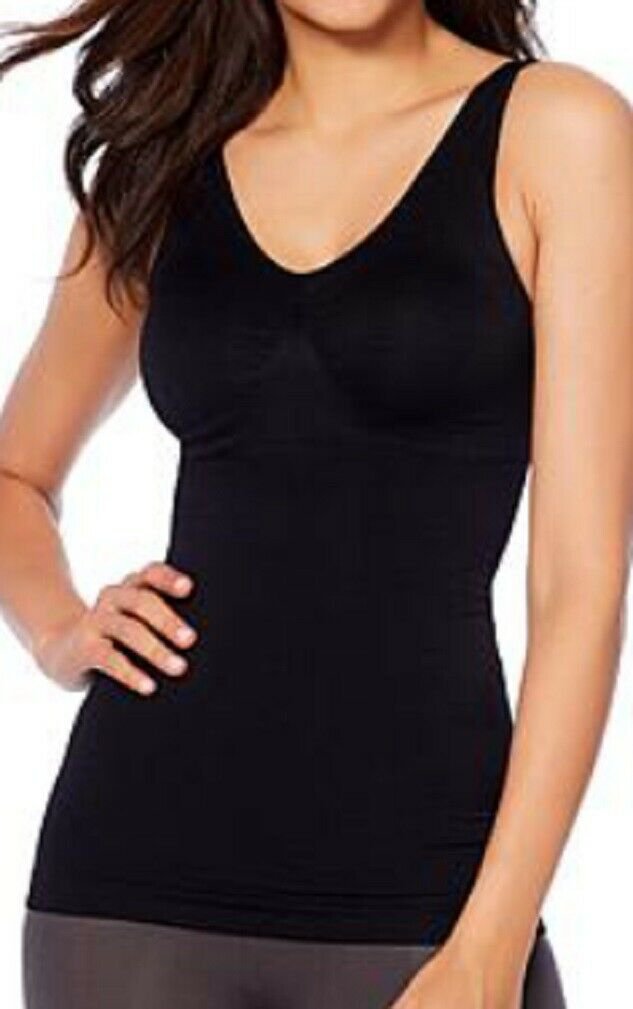 Rhonda Shear Seamless Shaping Tank with Shelf Bra MEDIUM 6168