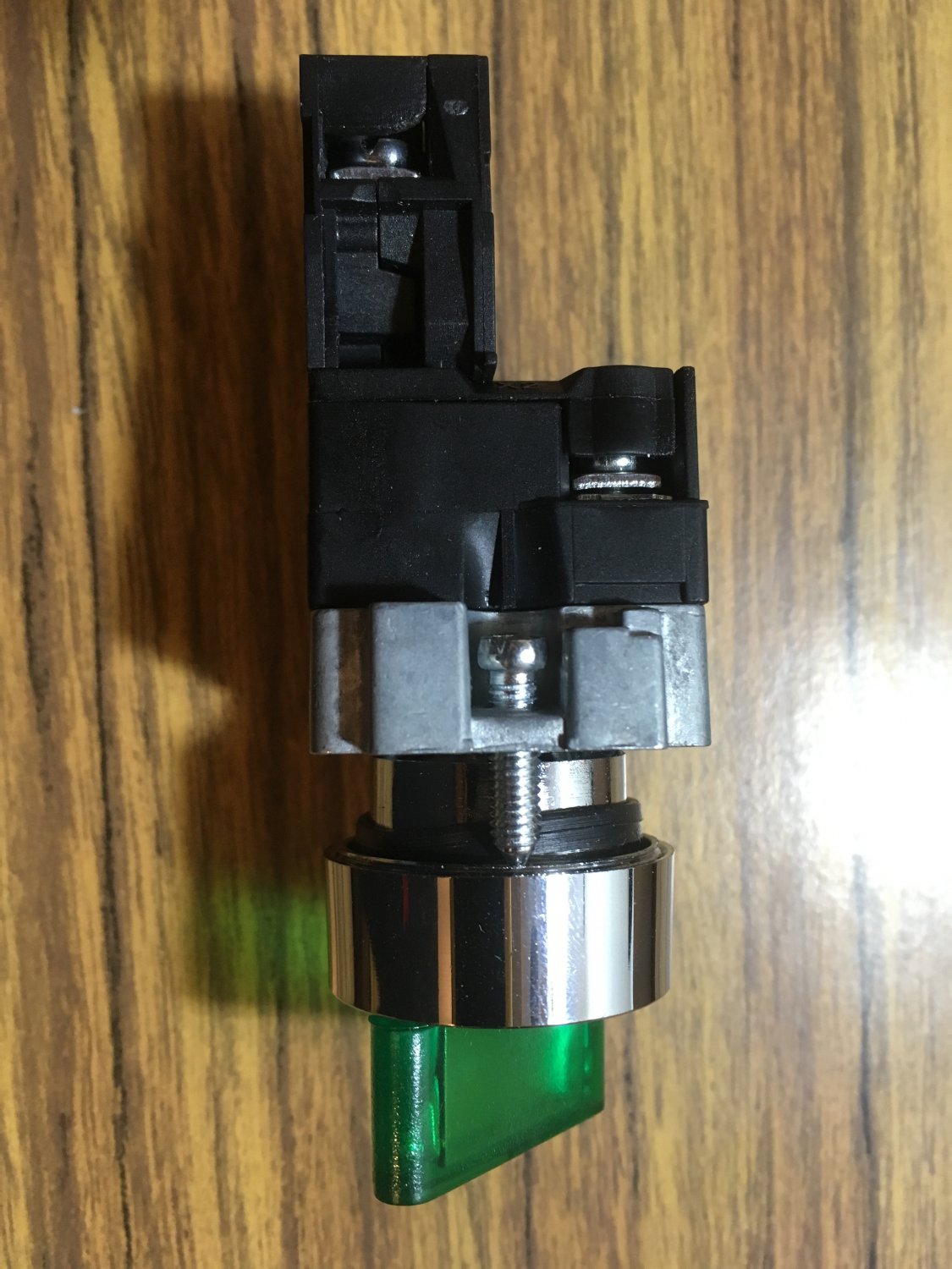 6 packs 22mm selector switches illuminated 2-position N.O. metal base&bezel