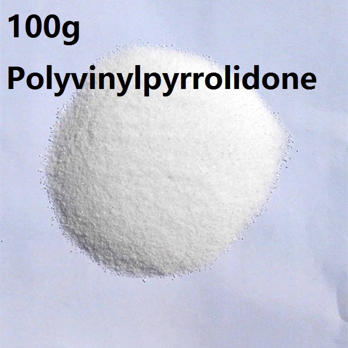 100g Polyvinylpyrrolidone 98% Povidone PVP, k-30,CAS:9003-39-8