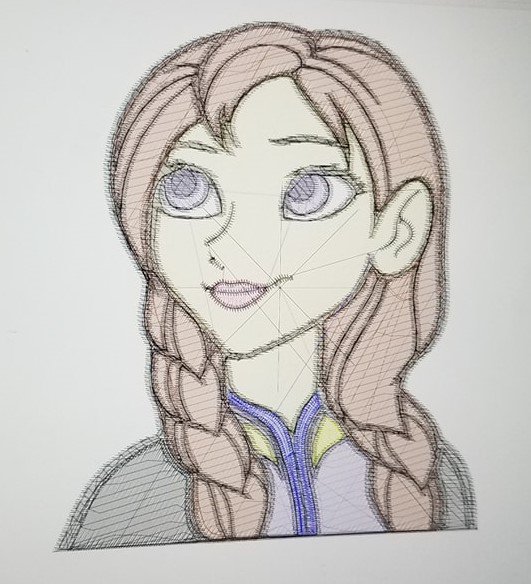 Frozen Embroidery Designs