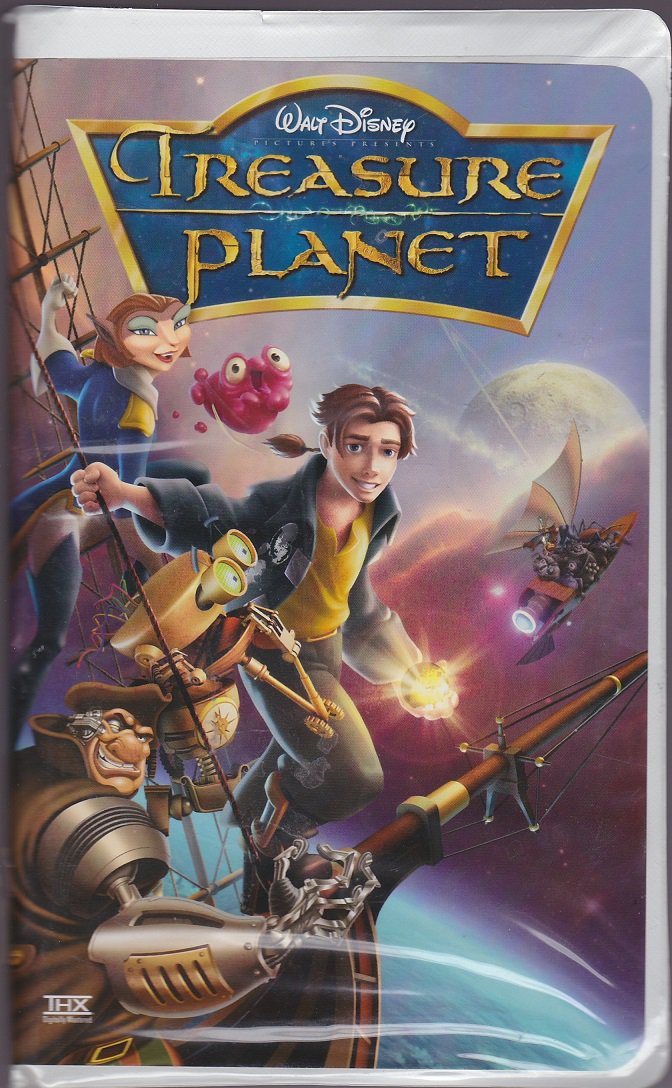 TREASURE PLANET Walt Disney VHS Clamshell 786936200058