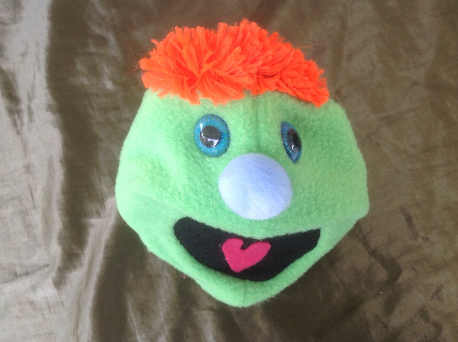 Simple Sock Puppet with Hair