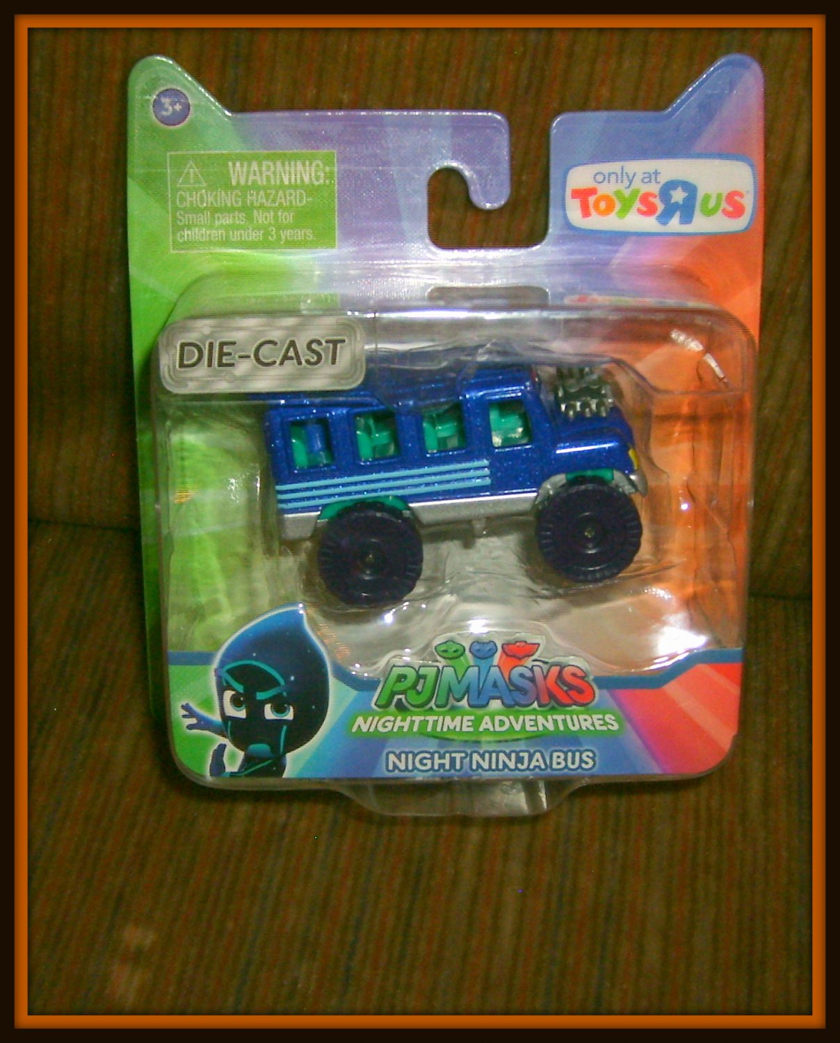 PJ Masks Nighttime Adventures Die-Cast NIGHT NINJA BUS, Toys R Us Exclusive