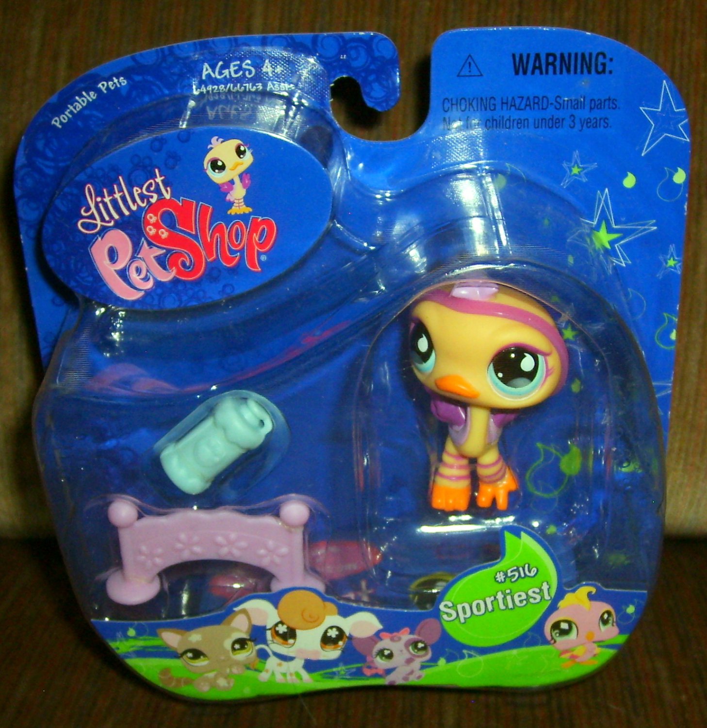 Littlest Pet Shop Ostrich #516, Retired