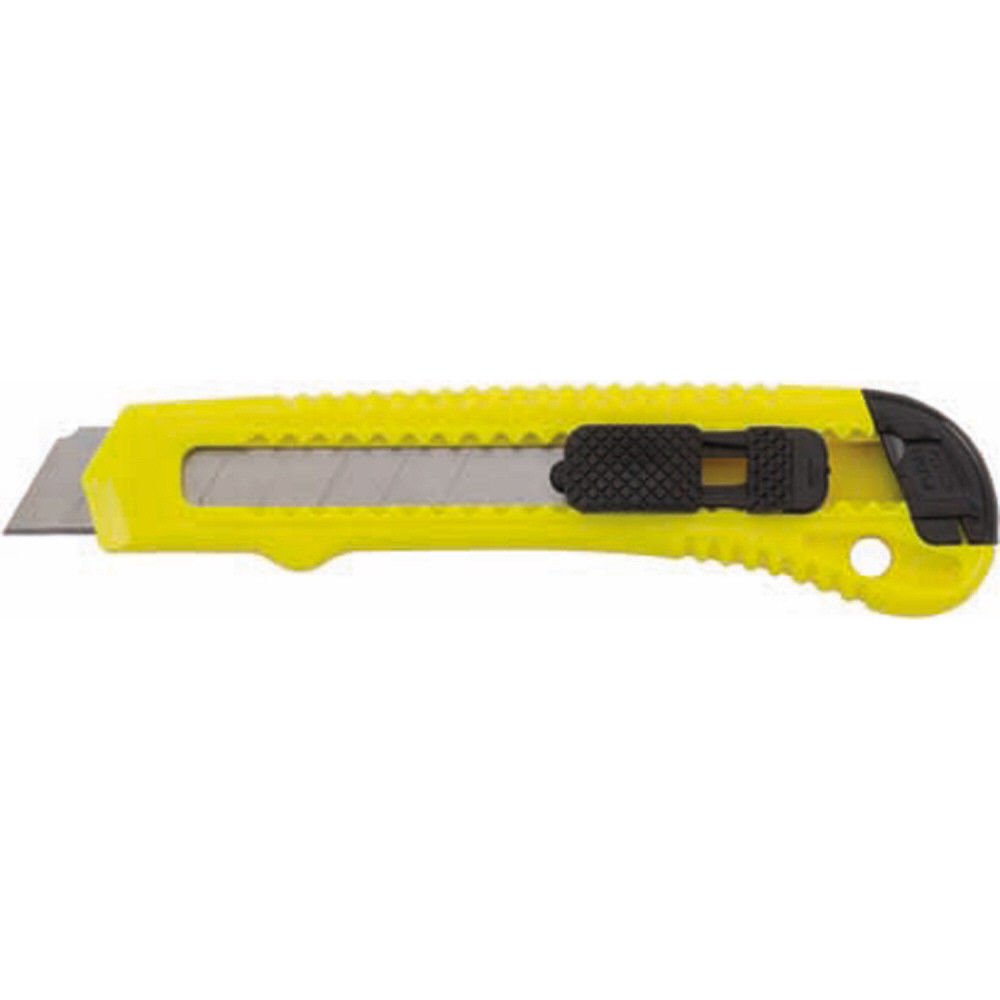 Stanley Knife Box Cutter 18mm Plastic Light-duty Retractable Blade Snap ...