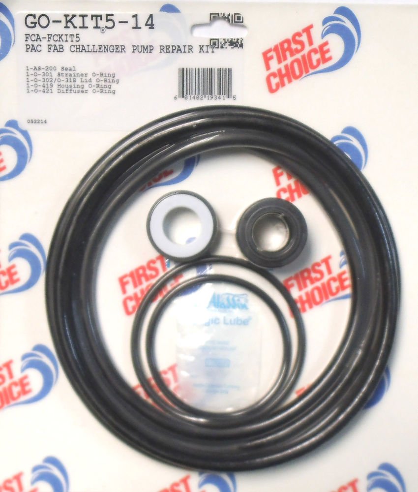 First Choice GO-KIT5-14 PAC FAB Challenger Pump Repair GOKIT514