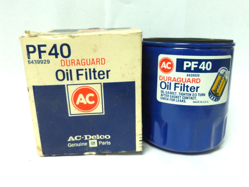 Genuine ACDelco PF40 Duraguard Engine Oil Filter PF-40 6439929