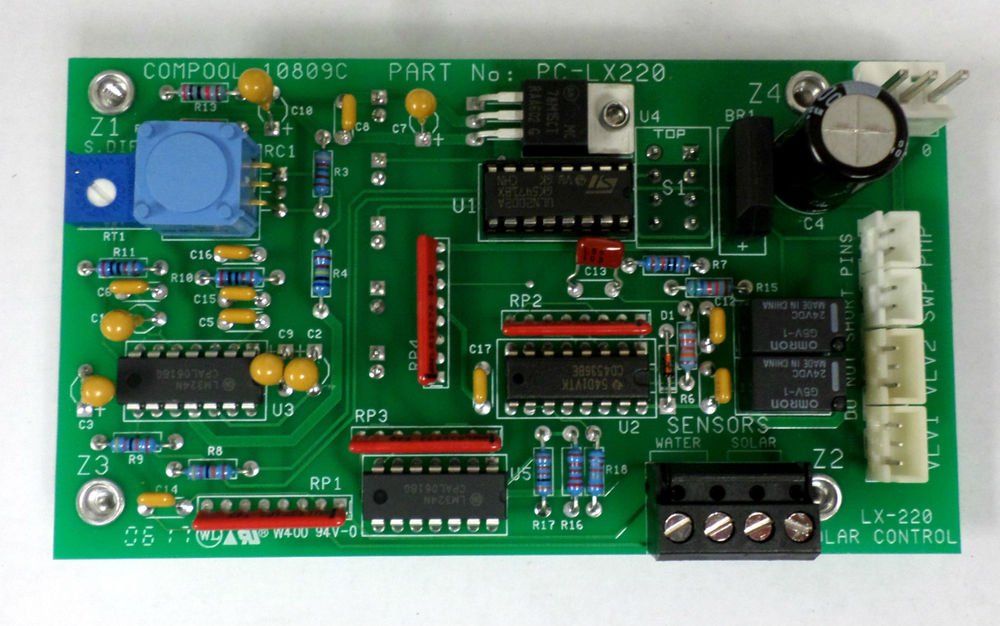 Pentair Compool PC-LX220 10809C Replacement Circuit Board PCLX220 LX220 ...
