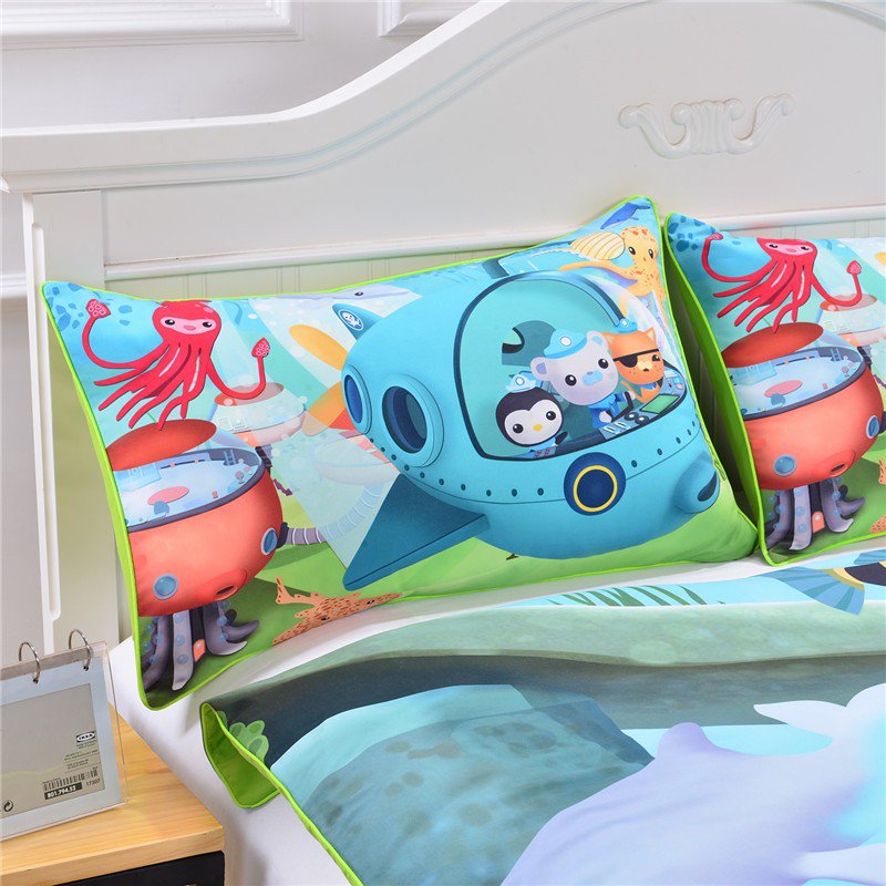 2 pcs Octonauts Bedding 1 Duvet Cover 1 pillow case Kids Bedding