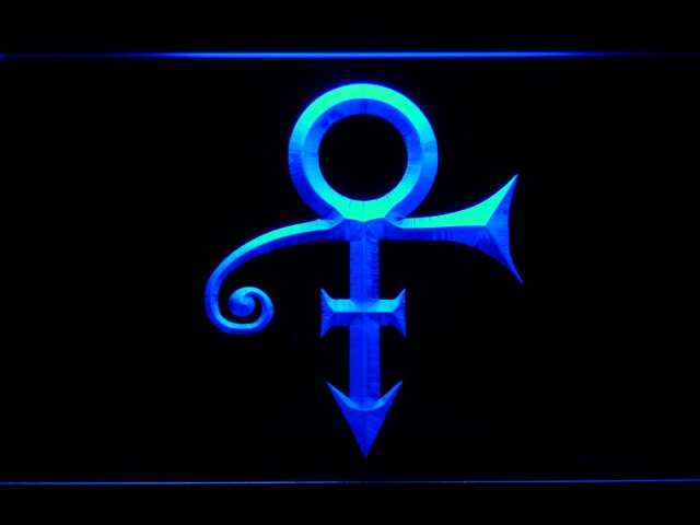 Prince Symbol LED Neon Sign