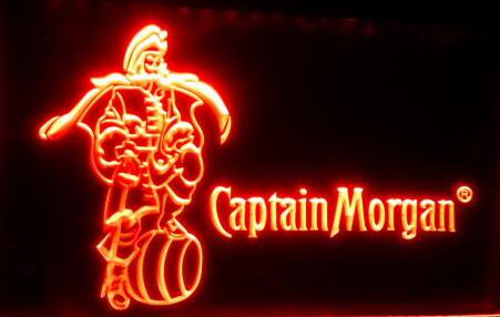 Captain Morgan Bar Beer LED Neon sign