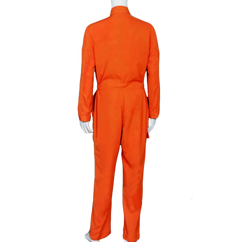 Cosplaydiy Men's Outfit Star Wars X Rebel Pilot Uniform Orange Jumpsuit ...