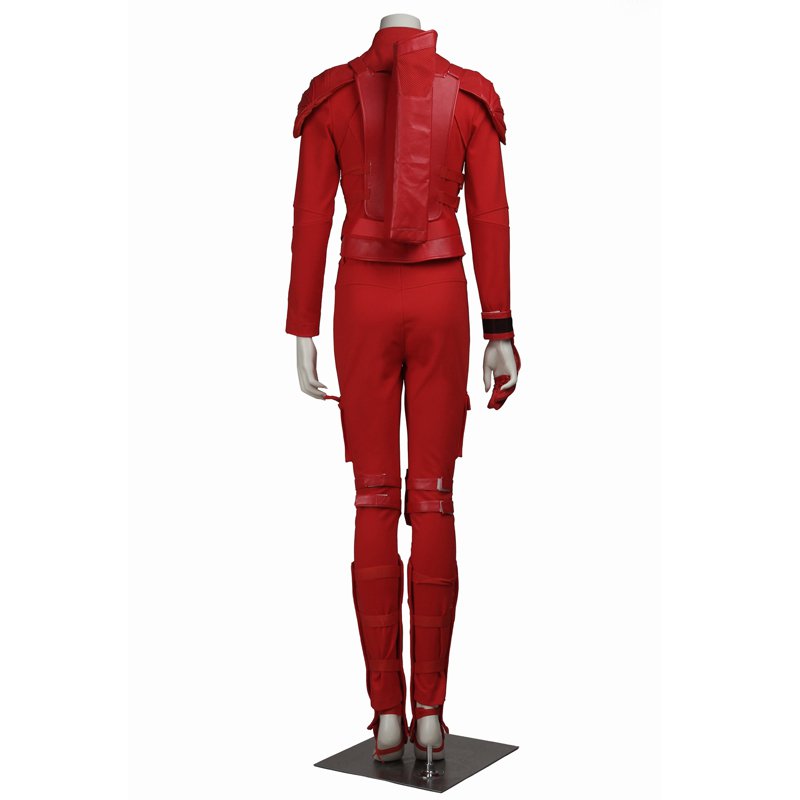 Cosplaydiy Women's Costume Red The Hunger Games Mockingjay Katniss ...