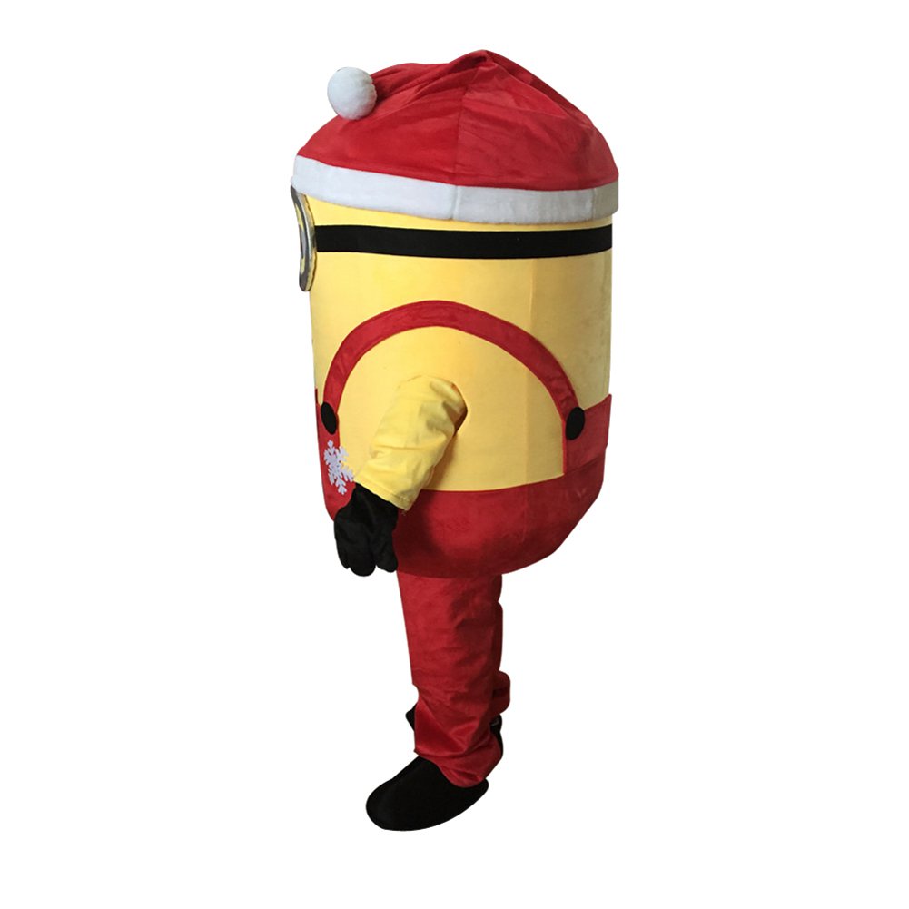 CosplayDiy Unisex Mascot Costume Red Despicable Me Minion Mascot ...