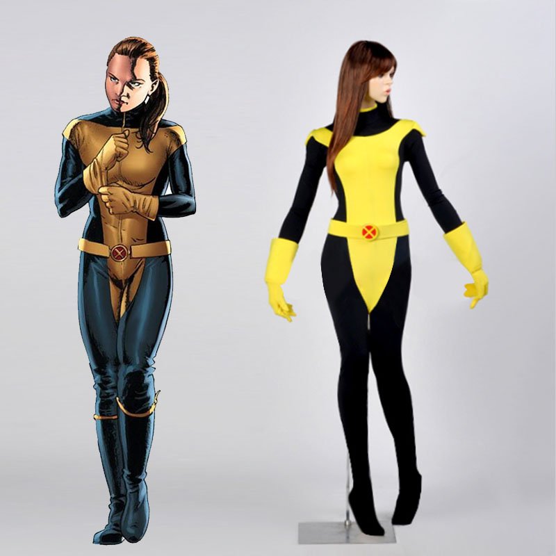 Custom Made X-Men Kitty Pryde Cosplay Costume For Halloween