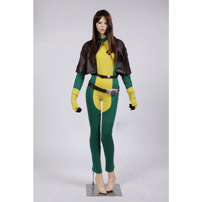 Custom Made X-men Rogue Cosplay Costume For Halloween