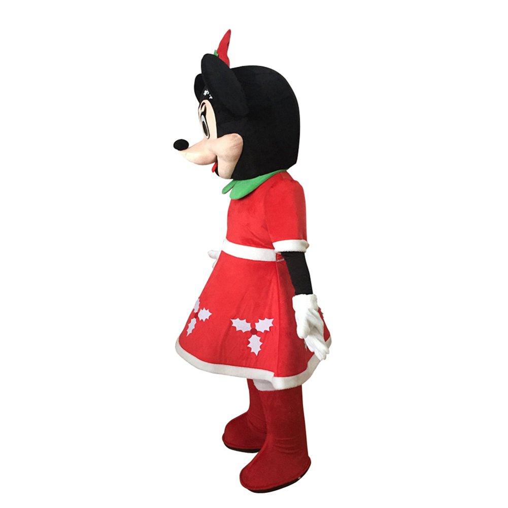 CosplayDiy Unisex Mascot Costume Minnie Mouse Mascot Costume For cosplaydiy-unisex-mascot-costume-minnie-mouse-mascot-costume-for