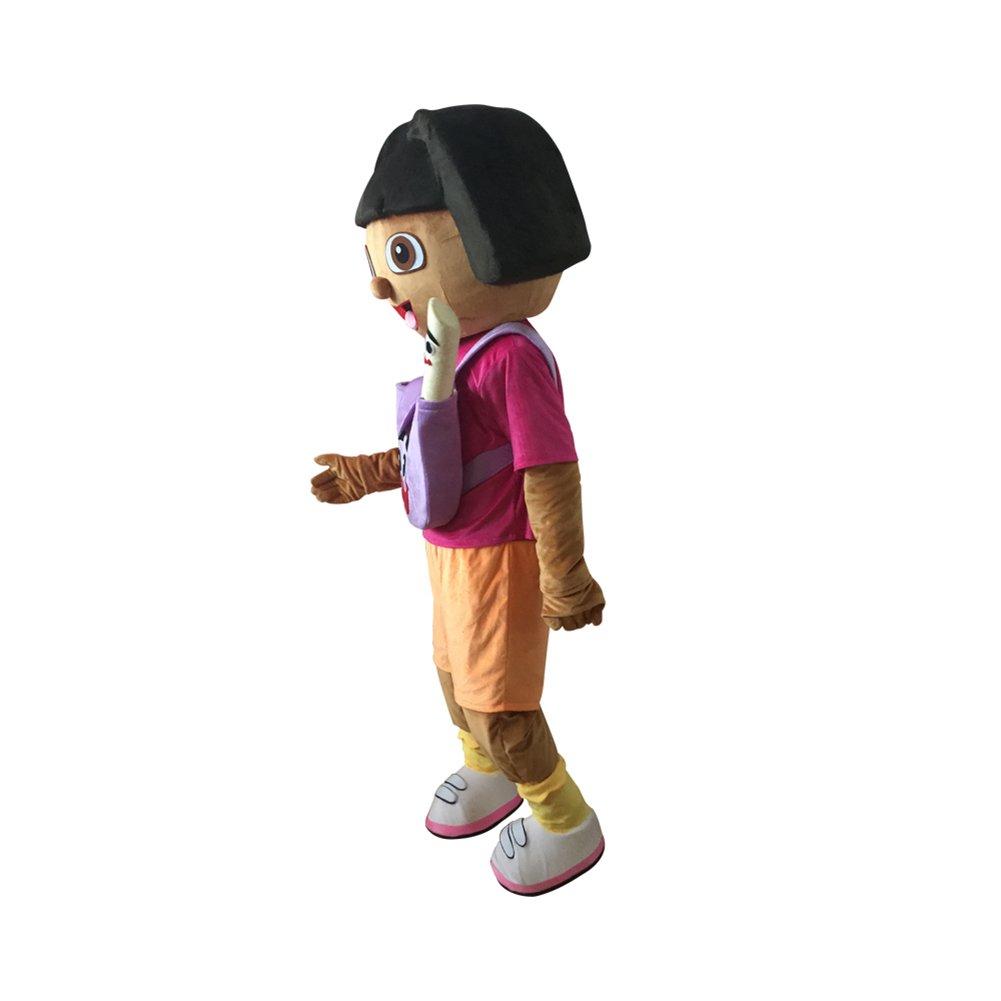 CosplayDiy Unisex Mascot Costume Dora The Explorer Dora Mascot Costume ...