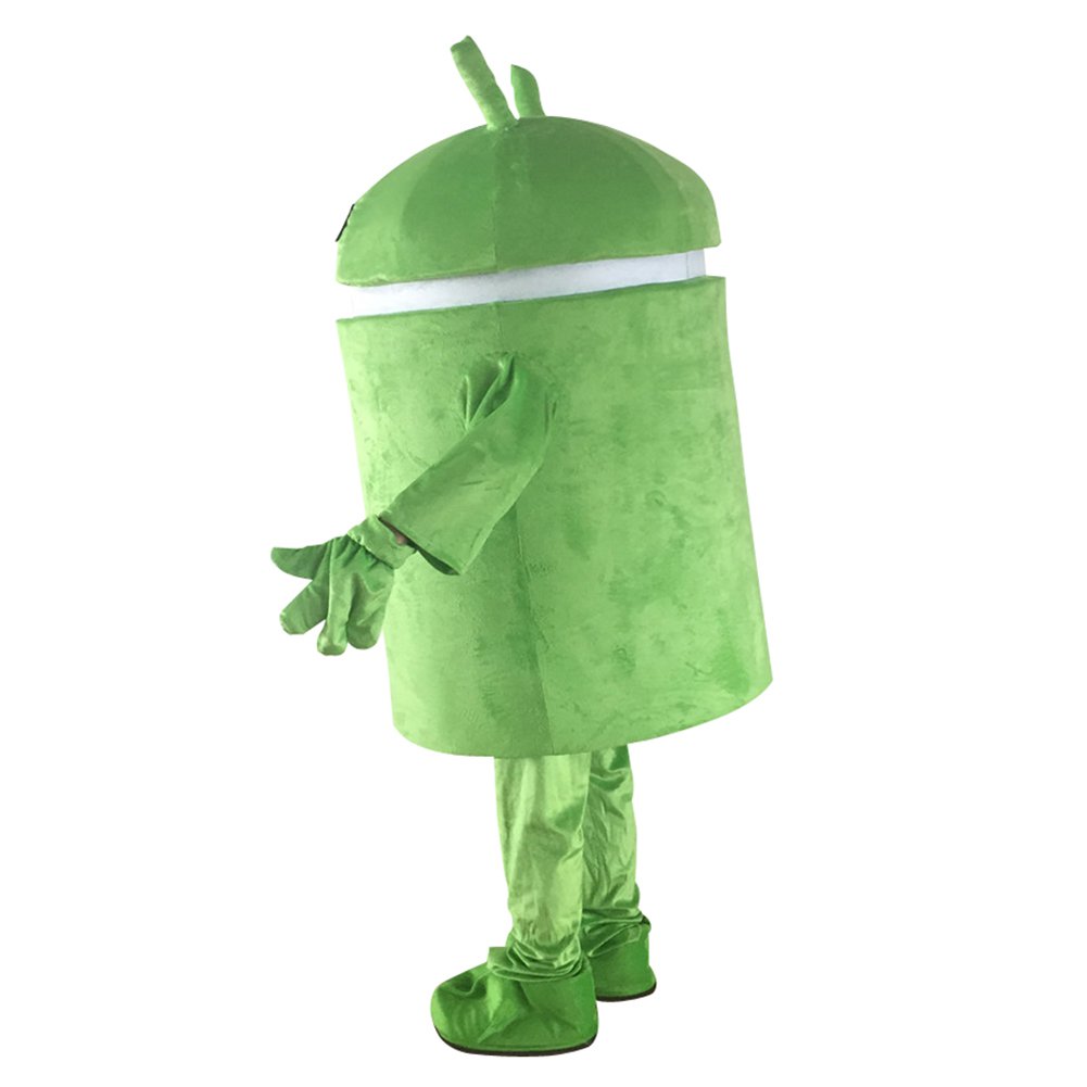 CosplayDiy Unisex Mascot Costume Android Mascot Costume Cosplay For ...