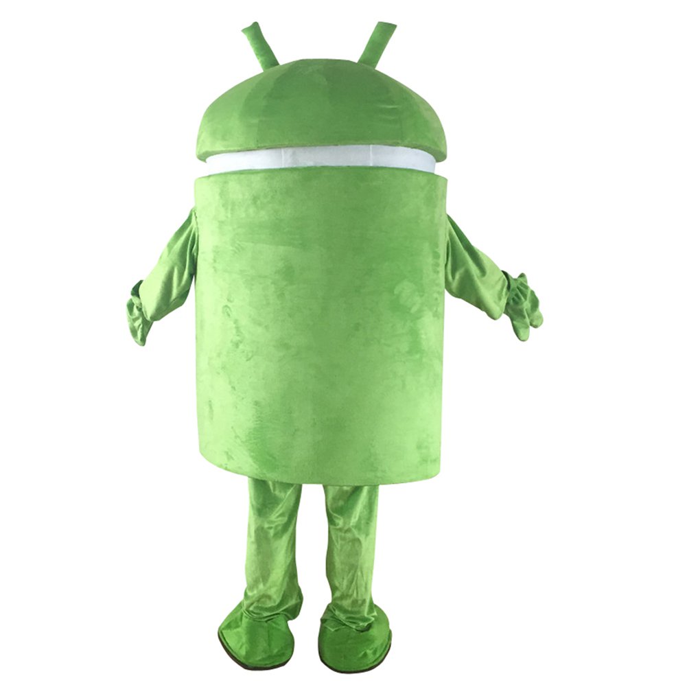 CosplayDiy Unisex Mascot Costume Android Mascot Costume Cosplay For ...
