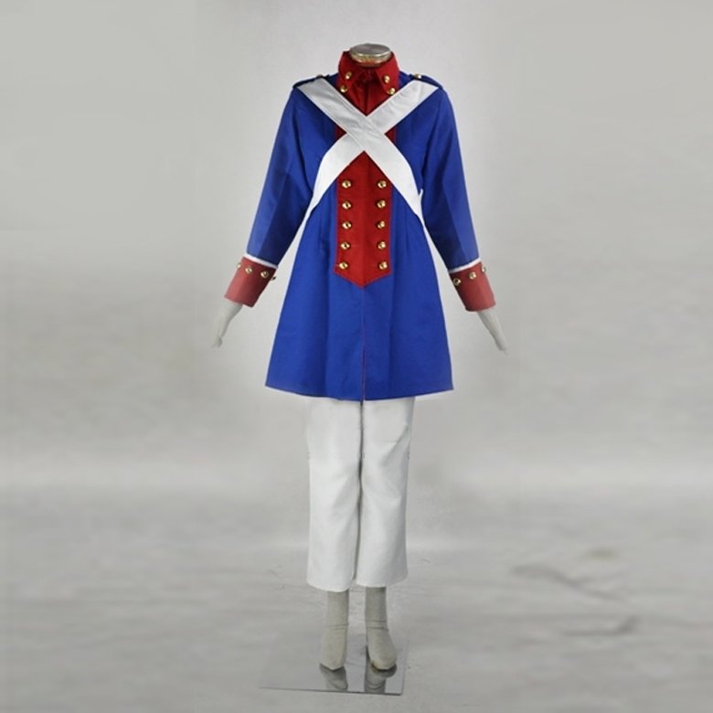 CosplayDiy Men's Outfit Axis Powers Hetalia Alfred Uniform Cosplay ...