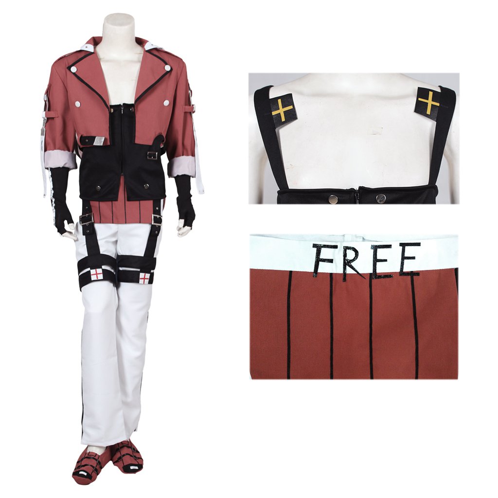 Custom Made GuiltyGear SOL BADGUY Costume Outfit Halloween Cosplay