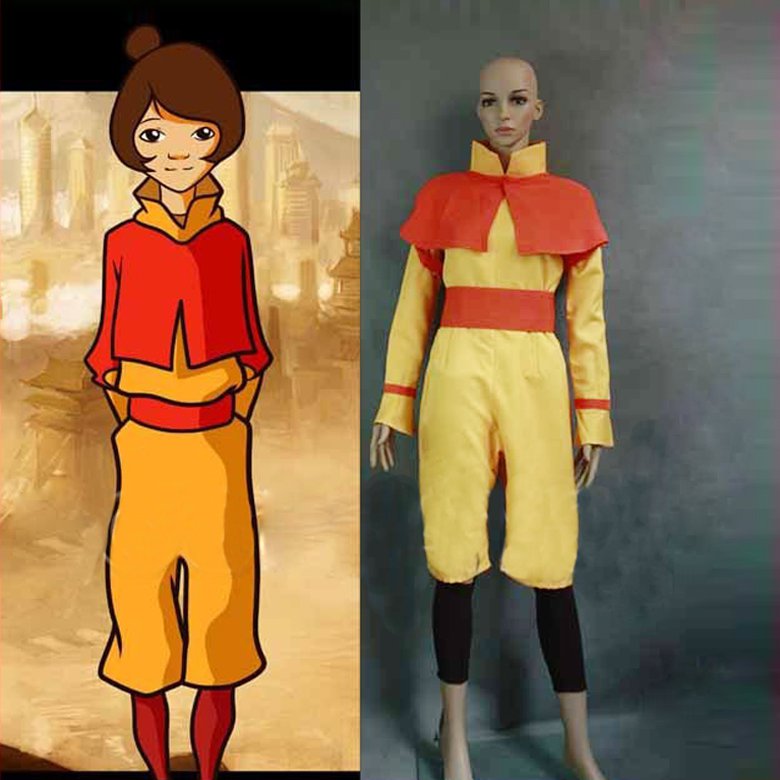 CosplayDiy Women's Outfit The Legend of Korra Jinora Costume Outfit For ...