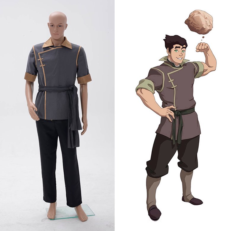 CosplayDiy Men's Outfit The Legend of Korra Bolin Costume Outfit ...
