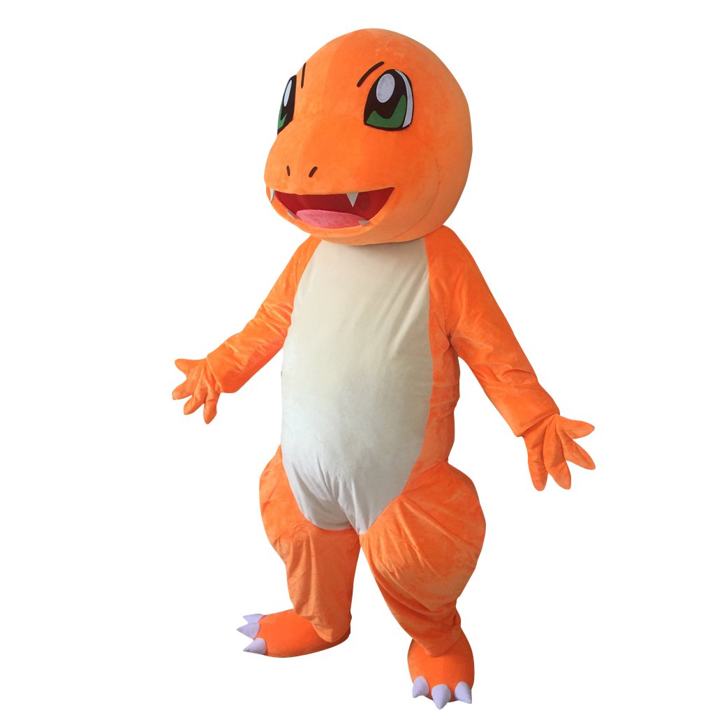 CosplayDiy Unisex Mascot Costume Pokemon Charmander Cosplay For ...