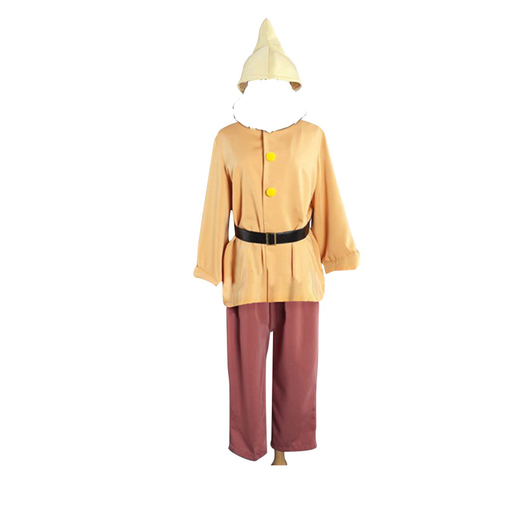 CosplayDiy Men's Snow White and the Seven Dwarfs Costume Cosplay For Party