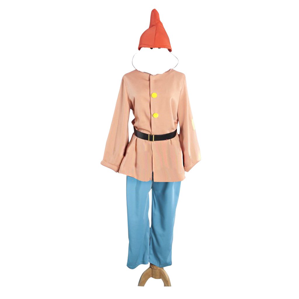 CosplayDiy Men's Snow White and the Seven Dwarfs Costume Cosplay For Party