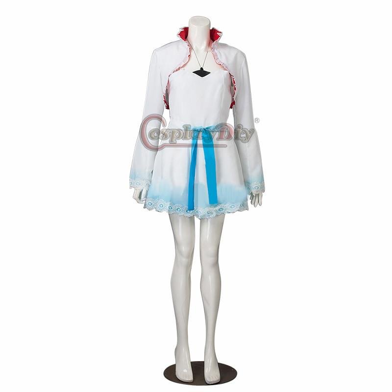 CosplayDiy Women's Dress RWBY Weiss Schnee Dress Cosplay For Halloween