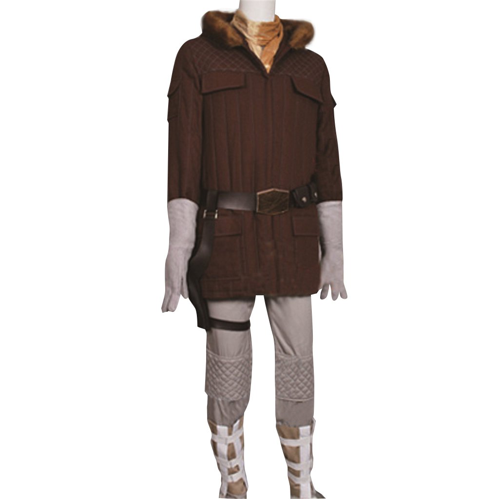 CosplayDiy Men's Star Wars Han Solo In Hoth Gear Costume Outfit Costume