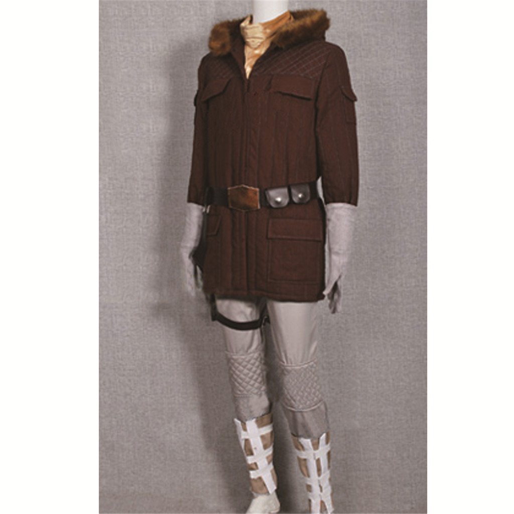 CosplayDiy Men's Star Wars Han Solo In Hoth Gear Costume Outfit Costume