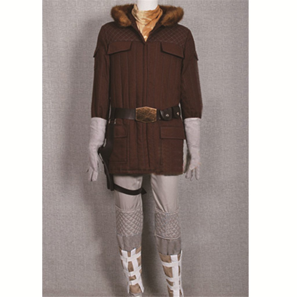 CosplayDiy Men's Star Wars Han Solo In Hoth Gear Costume Outfit Costume