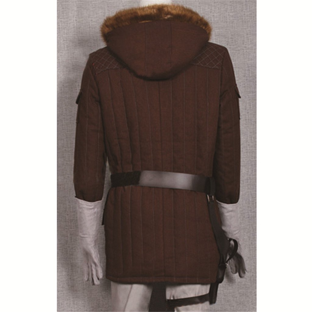 CosplayDiy Men's Star Wars Han Solo In Hoth Gear Costume Outfit Costume