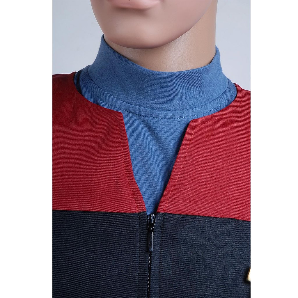CosplayDiy Unisex Uniform Star Trek Voyager Captain Kathryn Janeway ...