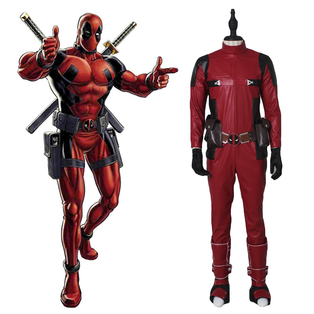 CosplayDiy Men's Costume Deadpool Outfit Costume Cosplay for Halloween ...