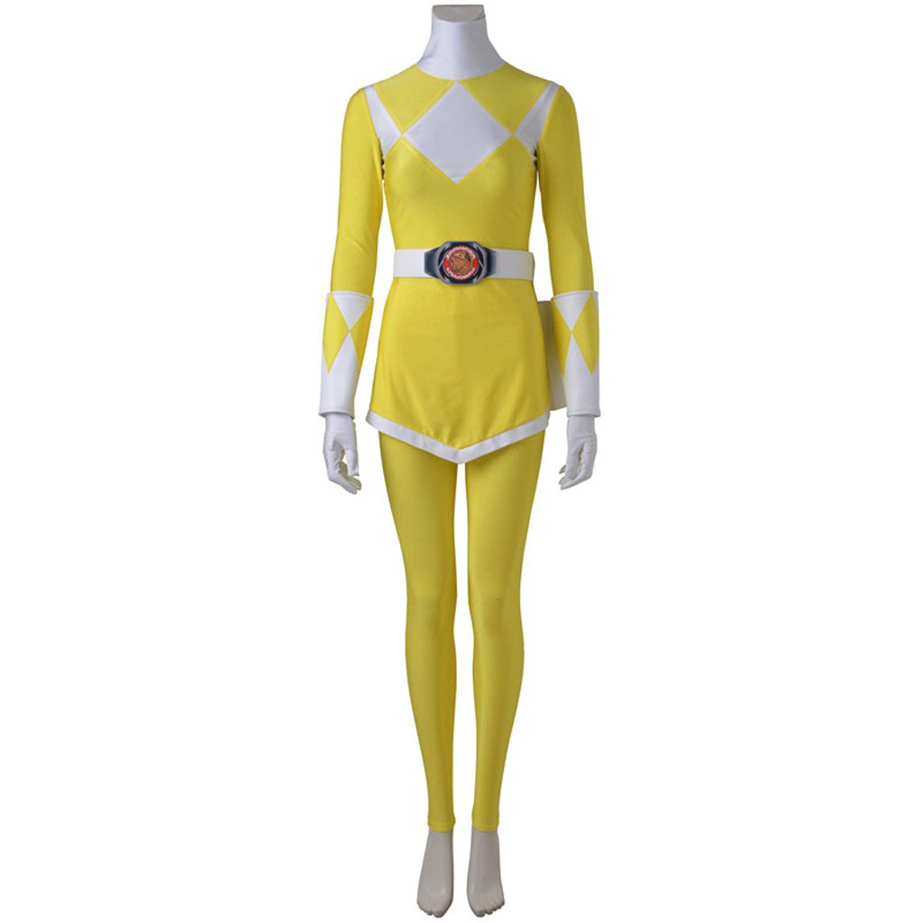 ZYURANGER Boy Yellow Unifrom Costume Cosplay Adult's Halloween Canrival ...