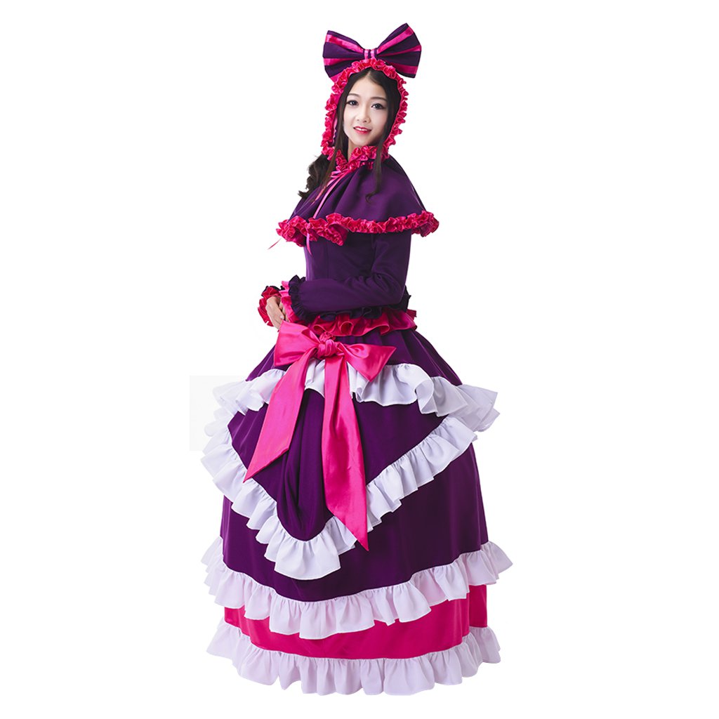 Overlord Shalltear Bloodfallen Custom Made Women's Ball Gown Dress ...