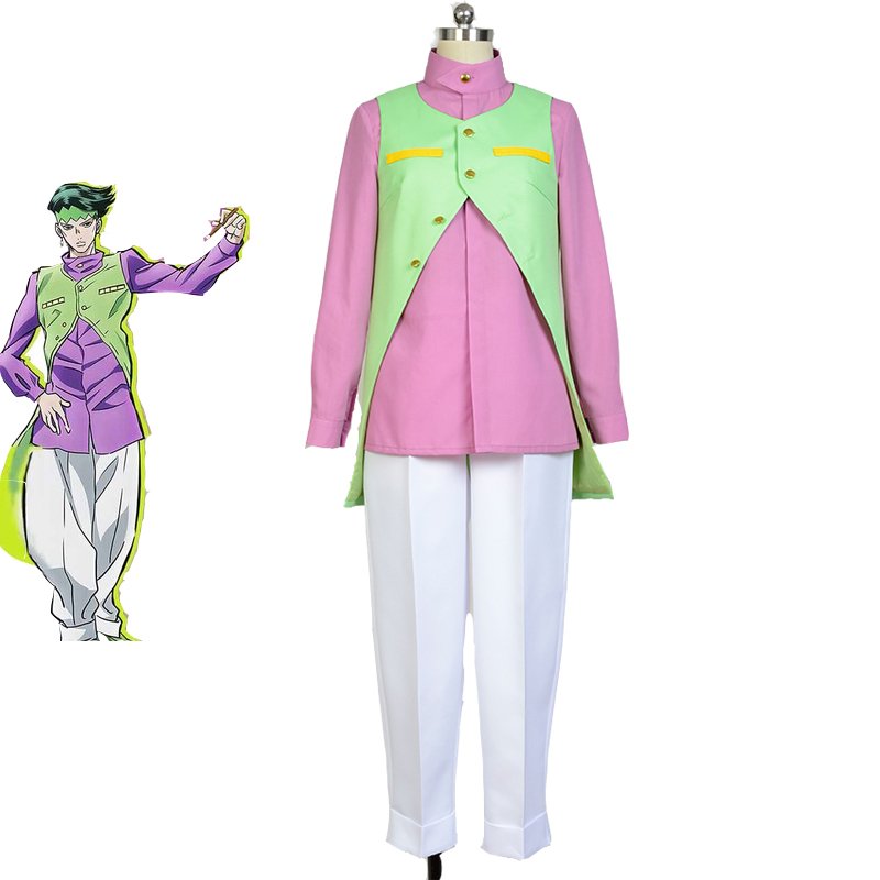 JoJo's Bizarre Adventure Rohan Kishibe Costume Cosplay Custom Made ...