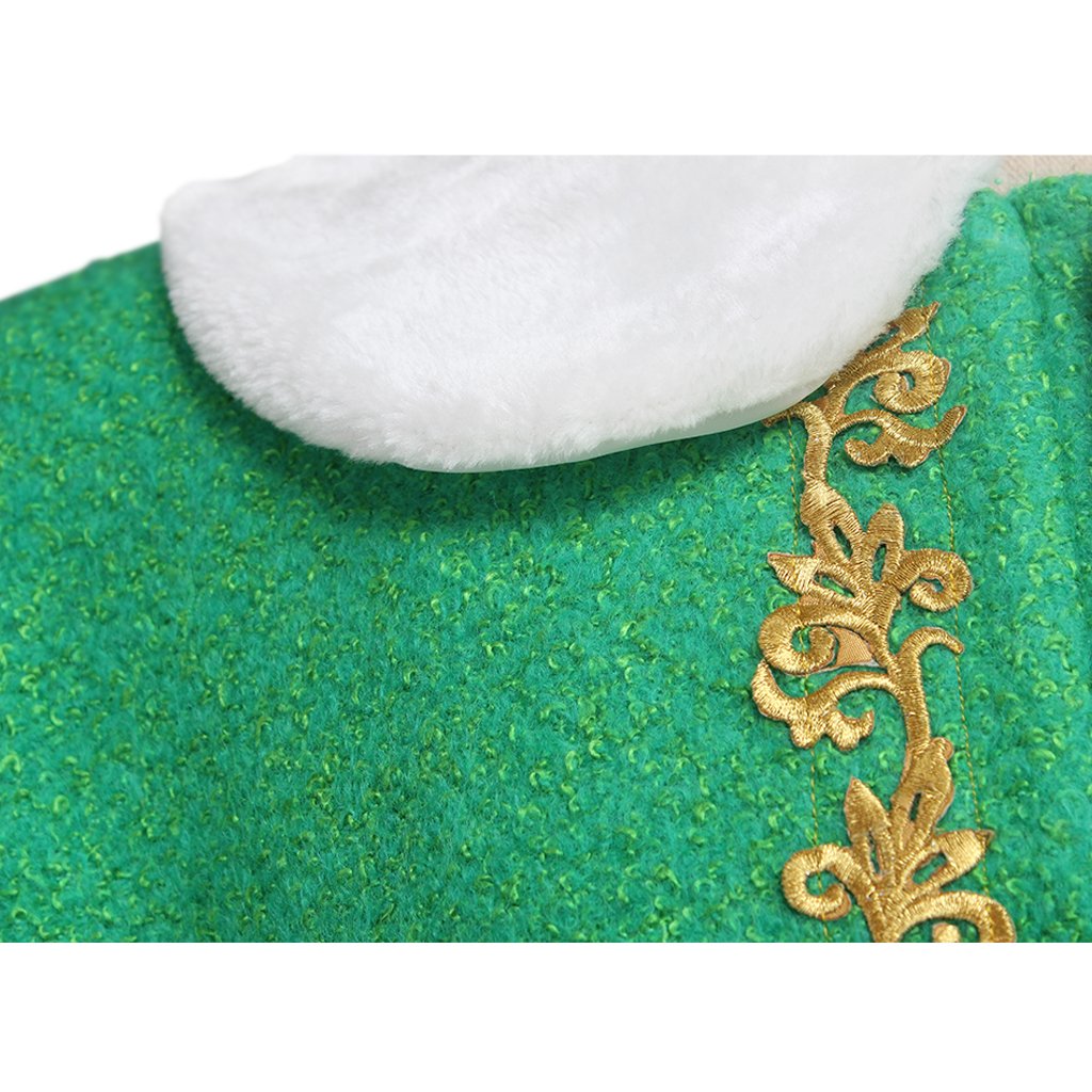 Elf Green Costume Cosplay Men's Party Suit Stage Outfit Costume Custom ...