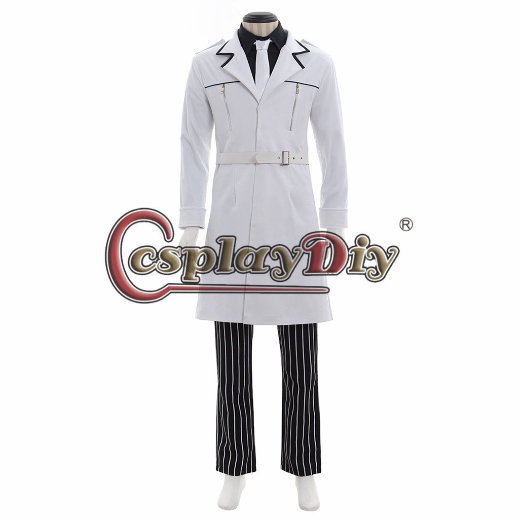CosplayDiy Tokyo Ghoul Season 3 Ken Kaneki White Cosplay Costume Men's ...